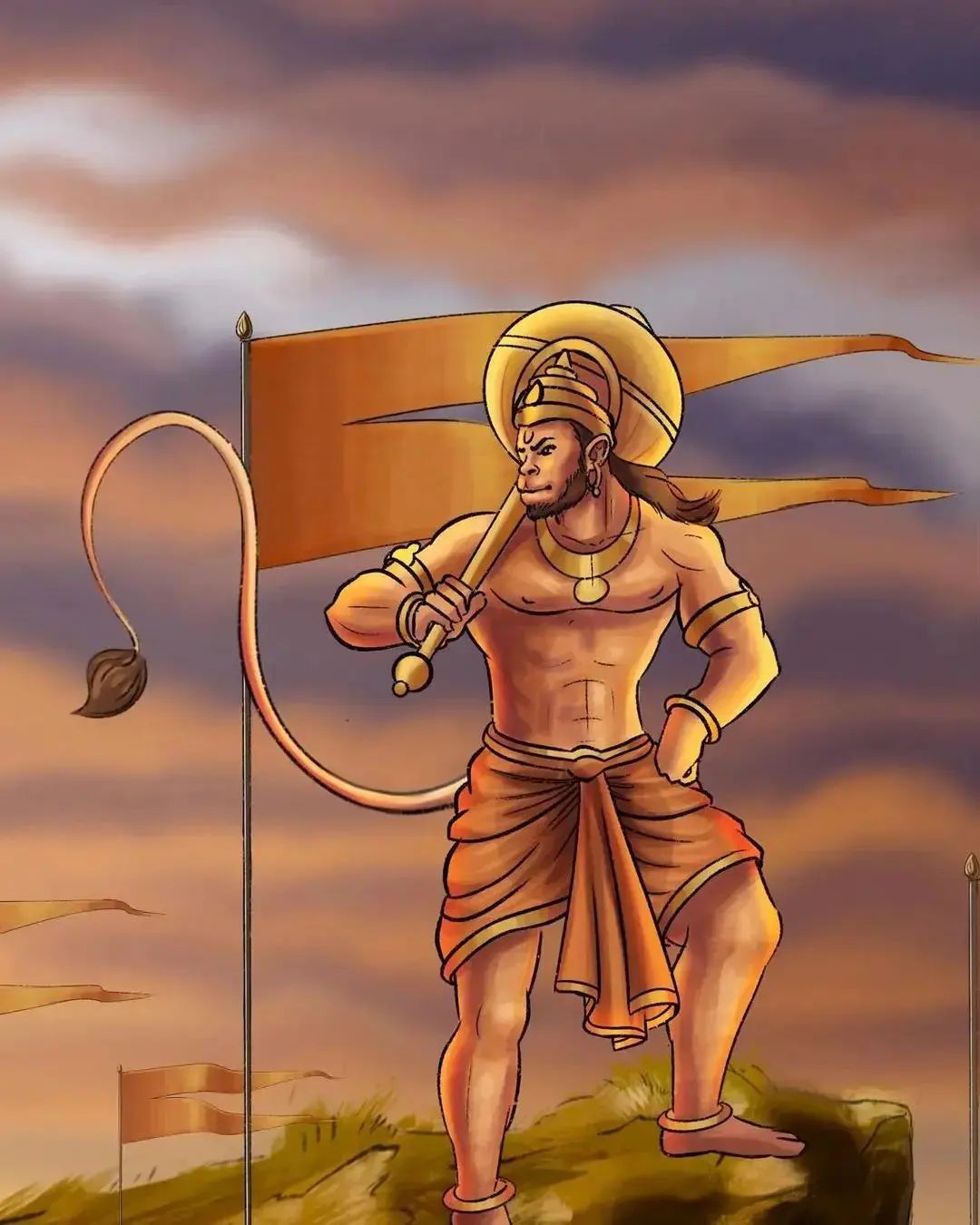 12 Divine Name of Hanuman Ji - Sanatan Pathshala